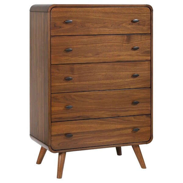 Ediline 5-Drawer Wood Modular Storage Chest by iNSPIRE Q Classic - Bed ...