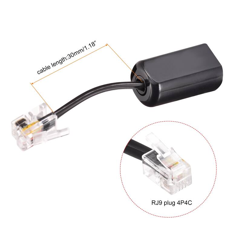 Telephone Cord Detangler 360 Degree Rotating Landline Cable 2pcs ...