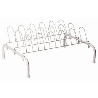 ClosetMaid White Wire 9-Pair Shoe Rack - Bed Bath & Beyond - 38395117
