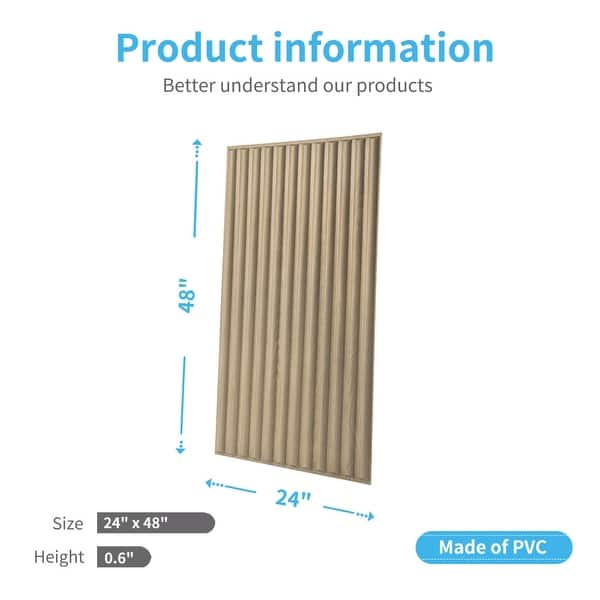 Art3d 2x4 ft Drop Ceiling Tiles,Semi-Cylinder Design 3D Wall Panels for ...