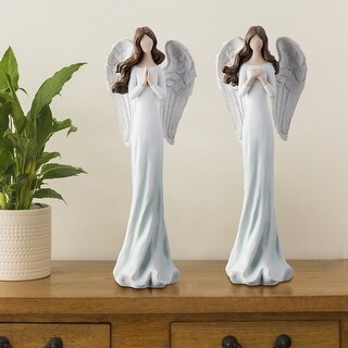 Resin Peaceful Angel 12.5" Set of 2 - Bed Bath & Beyond - 37104843