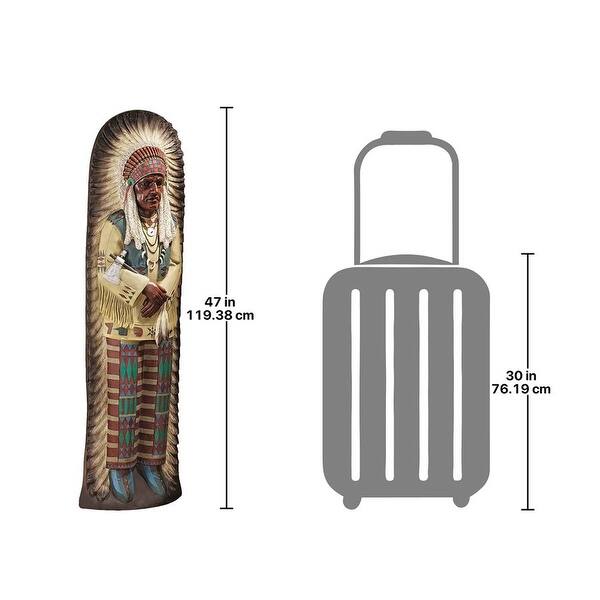 Design Toscano Chief Lone Raven Replica Turn-of-the-Century Advertising ...