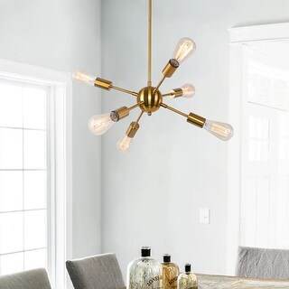 Mid-Century Modern 6-Light Sputnik Light - Bed Bath & Beyond - 36214938
