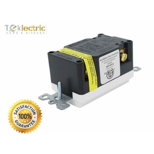 White Weather Resistant GFCI 15A 125V Tamper Resistant Outlet - 15 AMP ...