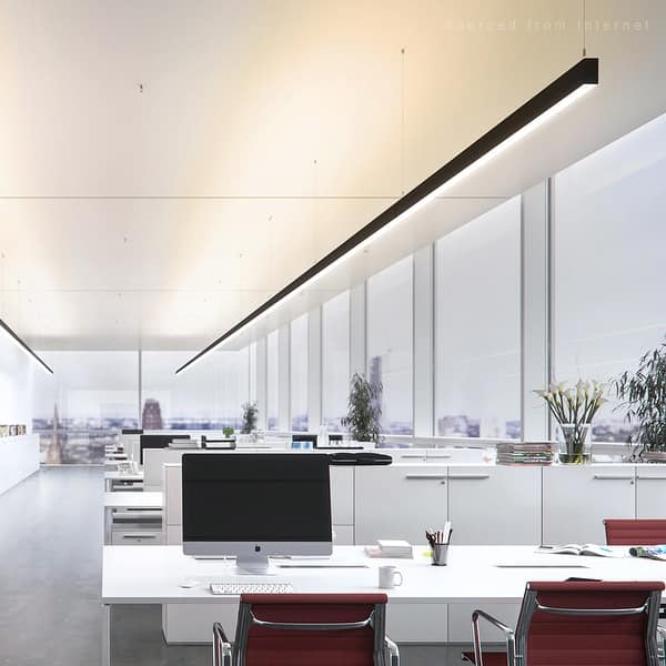 4FT 55W Architectural Direct Indirect LED Suspension Linear Light ...