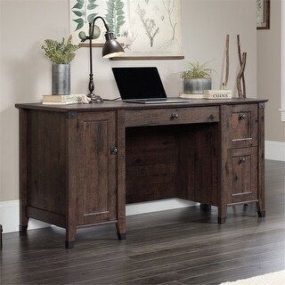 422350 Carson Forge Computer Desk, Coffee Oak® Finish - Bed Bath ...