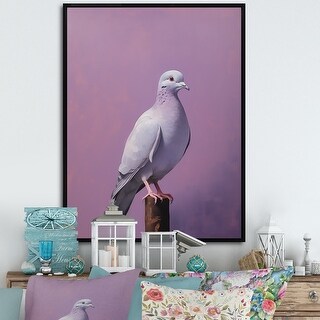 Designart "Polished Dove " Dove Framed Wall Art Prints - Bed Bath ...