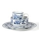 Martha Stewart Goodale Vintage Blue Stoneware 16 Piece Dinnerware Set ...