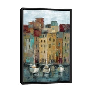 iCanvas "Old Town Port II " by Silvia Vassileva Framed Canvas Print ...