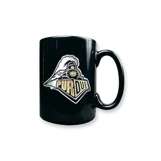 Collegiate Purdue University 15 Oz. Black Ceramic Mug - Bed Bath ...