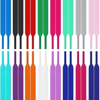 Athletic Shoe Laces for Sneakers and Boots in 16 Colors (47 Inches, 32 ...