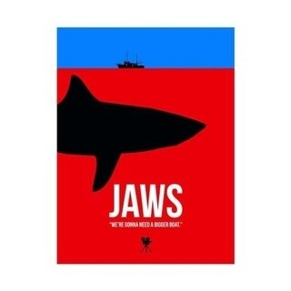 Jaws Bigger Boat Poster Poster Print Item Varxps1267 - Bed Bath ...