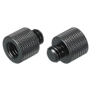 Mic Stand Adapter 3/8 Female to 3/8 Male for Microphone Stand Black 2 ...