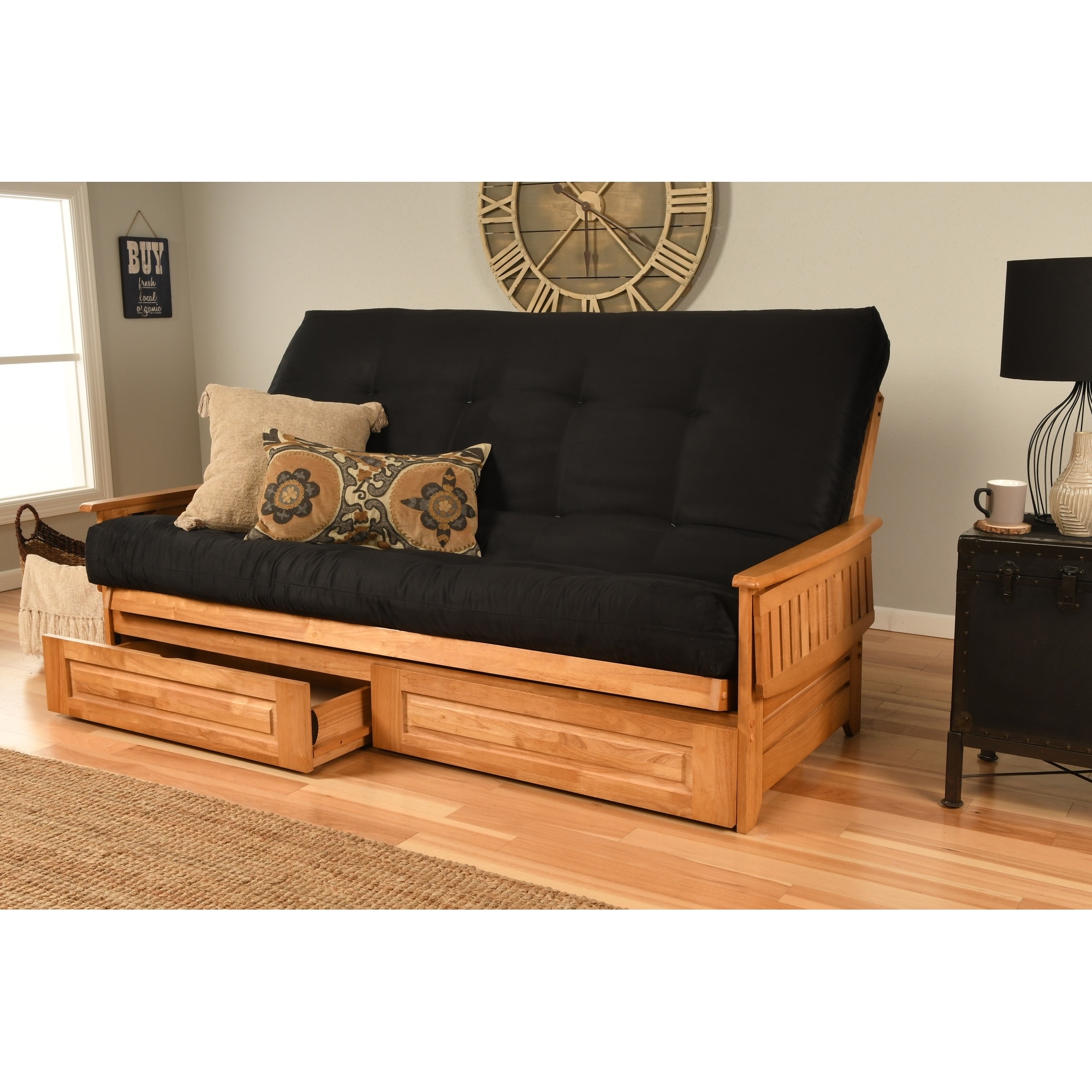 Queen size futon couch bed store