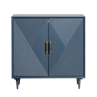 Arvada Two-Door Wooden Accent Chest - Navy Blue - Bed Bath & Beyond ...