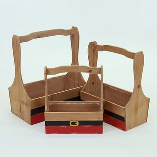 Tool Box Shaped Santa's Belt Crates (Set Of 3) - Bed Bath & Beyond ...