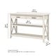 Key West Console Table with Drawers and Shelves by Bush Furniture - Bed ...