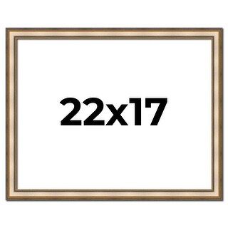 22x17 Frame Gold Solid Wood Shadow Box Width 1.5 Inches | Interior ...