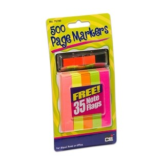 Peel Off Sticky Note Flags, 500 Paper Markers and 35 Note Flags Per ...