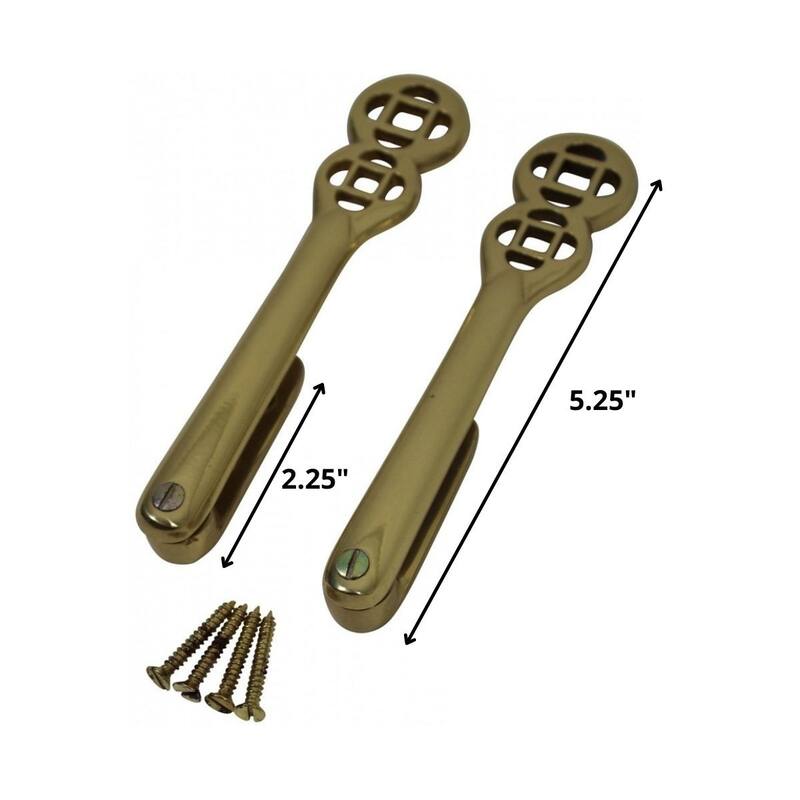 Solid Cast Brass Decorative Stair Carpet Runner Holder Clips PVD Finish ...