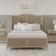 Hillsdale Sausalito Wood and Cane Wingback Bed - Bed Bath & Beyond ...