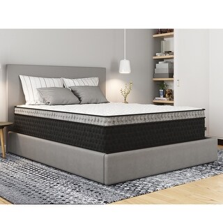 Firm Cal King Mattress - Nova Lux Copper Cool Hybrid Euro-Top 14" - Bed ...