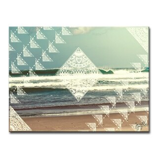 Ready2HangArt 'Fade Out Lines' Canvas Art Print - Bed Bath & Beyond ...