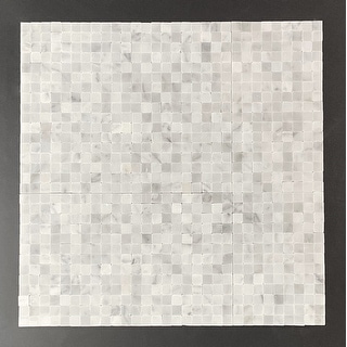 3/8 x 3/8 Grid Groutless Marble Mosaic Tiles - Bed Bath & Beyond - 39203883