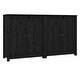 vidaXL Sideboards 2 pcs 27.6"x13.8"x31.5" Solid Wood Pine - Bed Bath ...