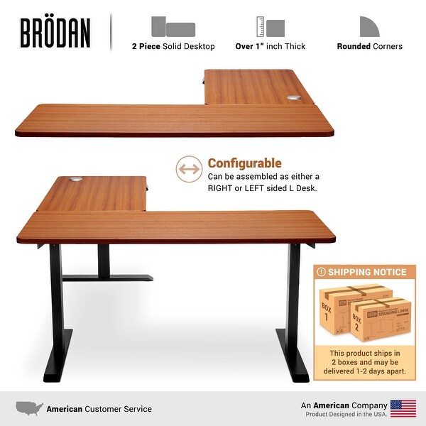 Brodan electric standing desk store