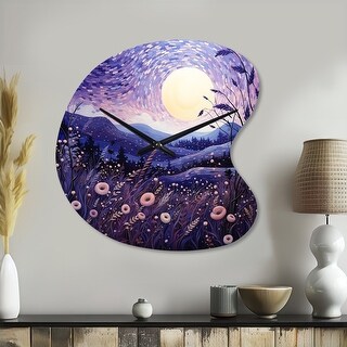 Lavender Enchanting Lavender Pointillism I - Lavender Fields Large Wall ...