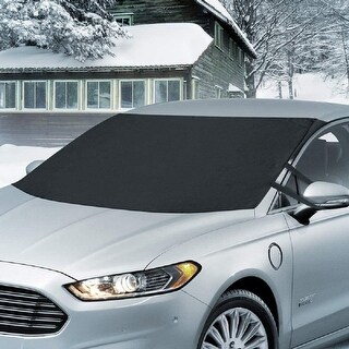 Shatex 75 in. x 42 in. 600D Oxford Cloth UV Protection Snow Windshield ...