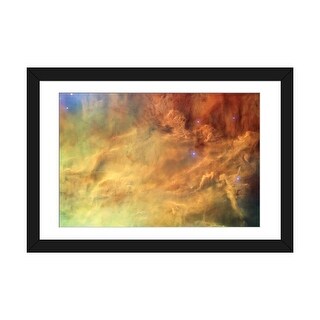 iCanvas "Breaking Gaseous Radiation Waves, Messier 8 (Lagoon Nebula ...