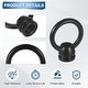 Eye Nut, Metric Ring Shape Female Loop Lifting Eye Nut for Hanging Lamp ...