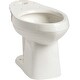 Mansfield Quantum Elongated Comfort Height Toilet Bowl Only - Less ...