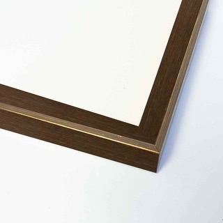 20x45 Frame Brown & Wood Tones Solid Wood Picture Frame Width 0.75 ...