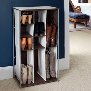 Transformer Boot Storage Rack - 15.2"L x 22.8"W x 41.5"H - Bed Bath ...