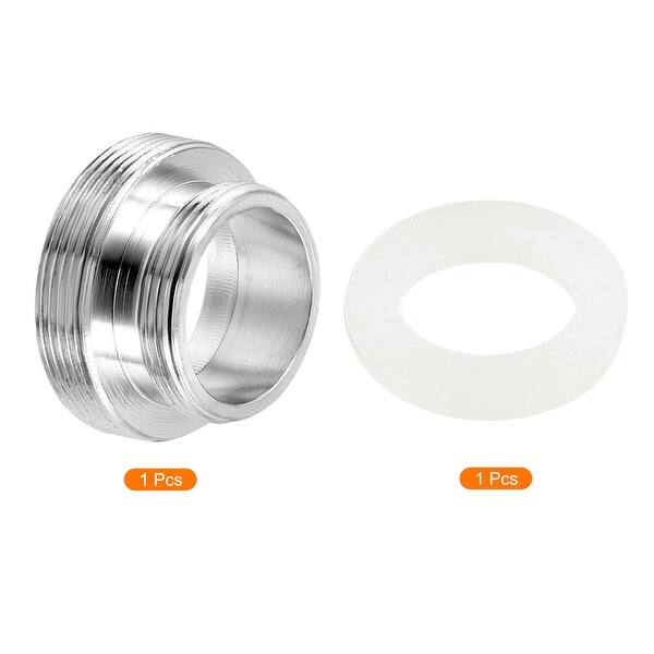 M28*1.0 Male to M22*1.0 Male Thread Faucet Adapter, Chromed Aerator ...