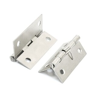 2pcs Surface Mount Gate Multifunction Metal Adjustable Spring Hinge ...