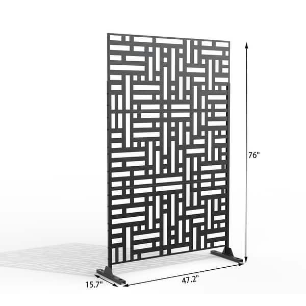 2Set Outdoor Privacy Metal Screens and Panels for Patio - Bed Bath ...
