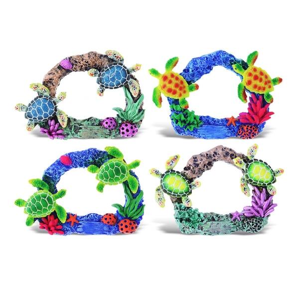 CoTa Global Sea Turtle Coral Reef Refrigerator Magnets Set of 4 - 4″Lx0 ...