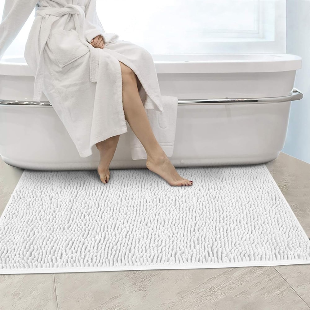 Chenille Bathroom Rugs and Bath Mats - Bed Bath & Beyond