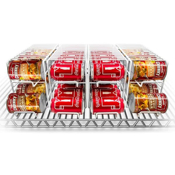 Sorbus Soda Can Beverage Dispenser Rack - Holds 12 Standard Size 12oz ...
