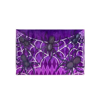 Creepy Spiders Mat Peeper Layering Mat - Multi-Color - Bed Bath ...