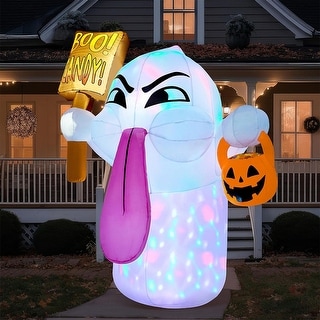 5 FT Blow Up Halloween Yard Decorations with Colorful LEDs - Bed Bath ...