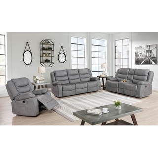 New Classic Furniture Wilson Grey 2-Piece Power Living Room Set - Bed ...