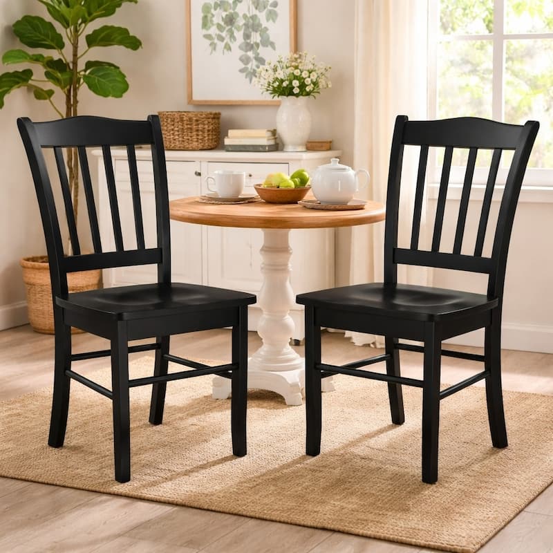 Shaker Side Dining Chairs (Set of 2) - Overstock - 14418118