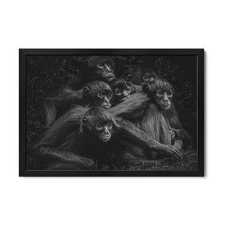 Spider Monkeys VI Premium Framed Poster by Paul Gomez - Bed Bath ...