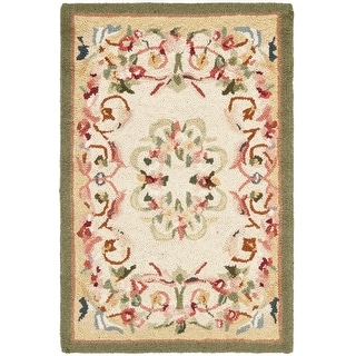 SAFAVIEH Handmade Chelsea Selene French Country Wool Rug - Bed Bath ...