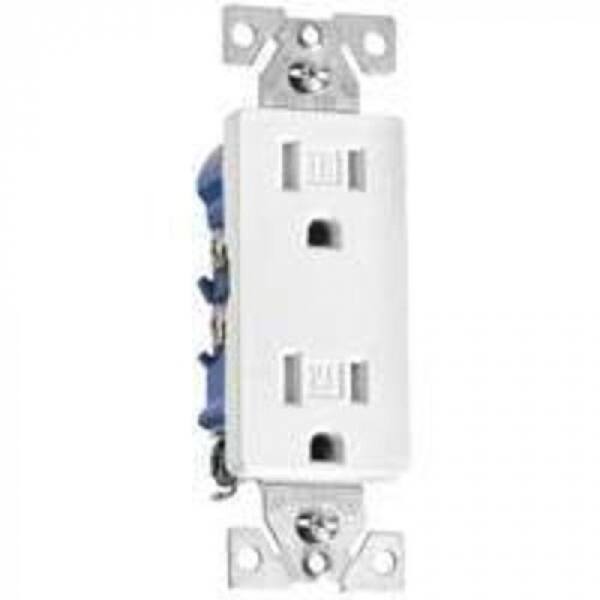 Cooper Wiring TR1107W-BOX Duplex Receptacles, White - Bed Bath & Beyond ...